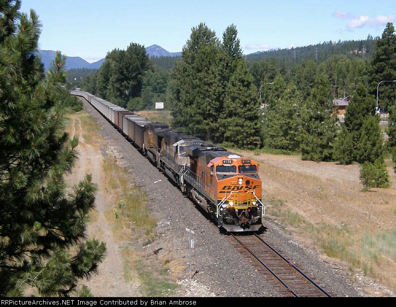 BNSF 6158 East
